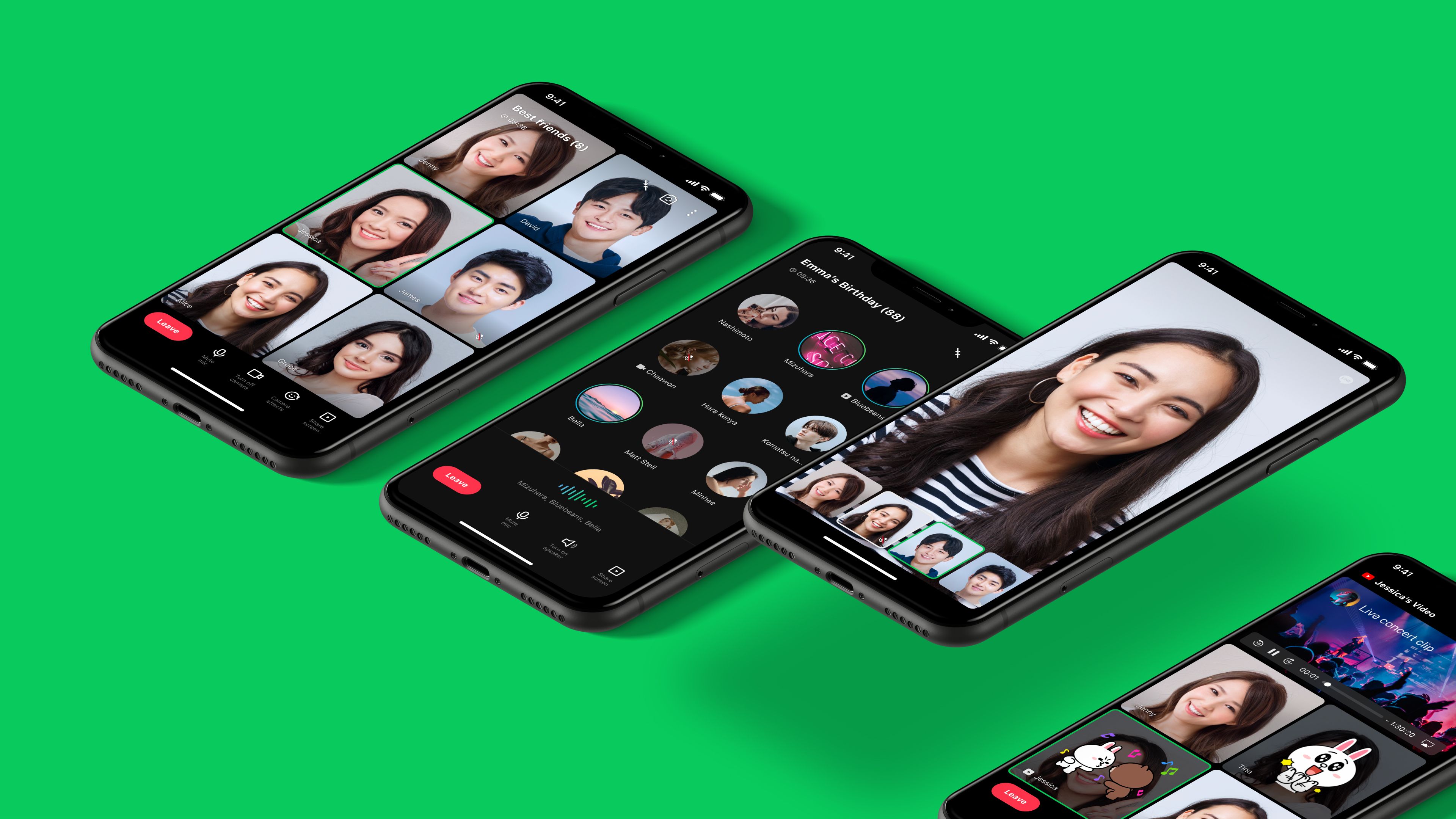 LINE CREATIVE | Introducing the new LINE Group Call!